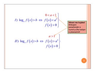 Jobarazimet logaritmike | PDF