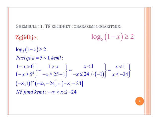 Jobarazimet logaritmike | PDF