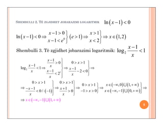 Jobarazimet logaritmike | PDF