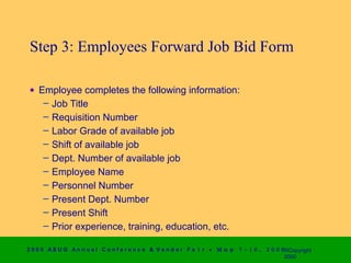 Job Bidding Process | PPT