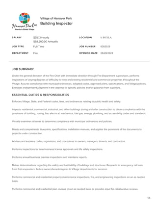Job Bulletin.pdf | Business | Business and Finance
