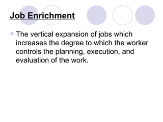 Job characteristic model | PPT