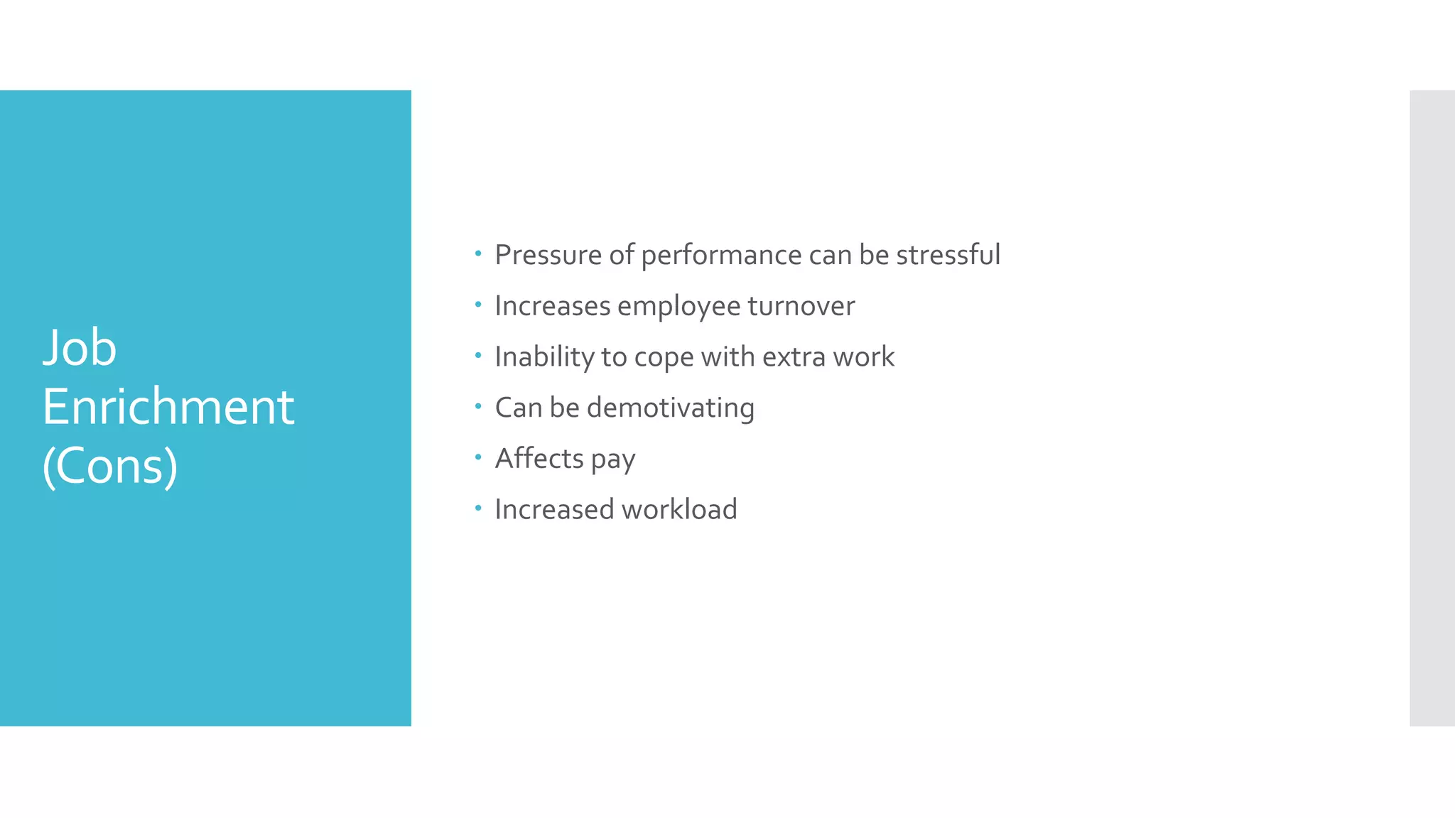 Job characteristics model, job rotation, job enrichment | PPT