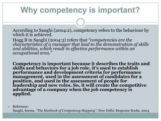 Job competencies | PPTX
