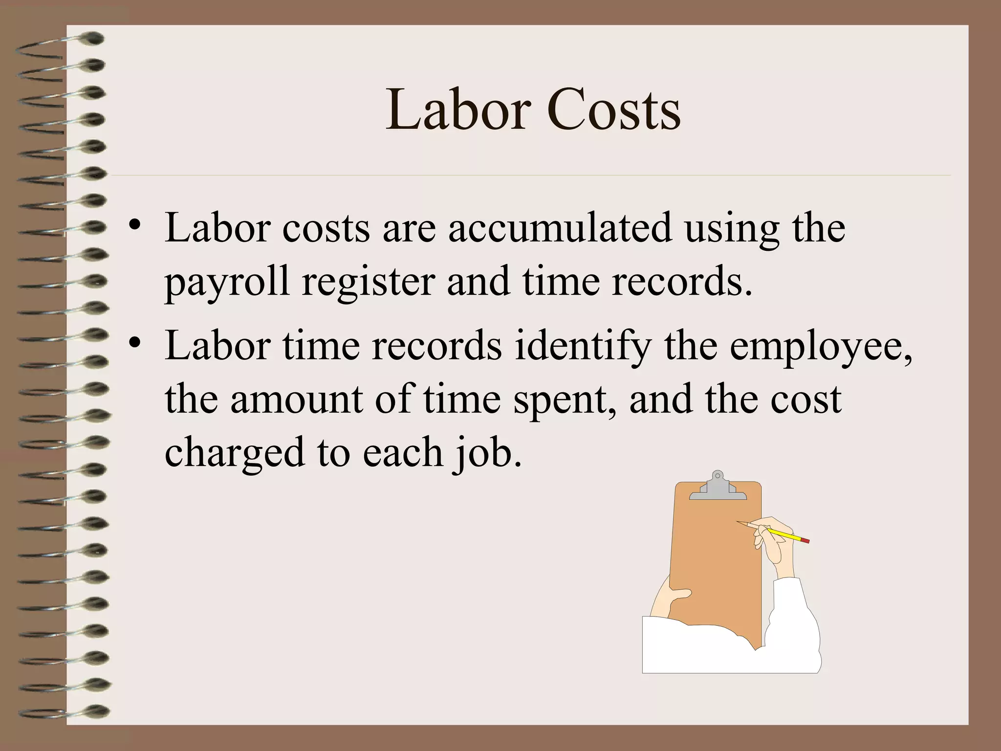Job costing Tutorial | PPT
