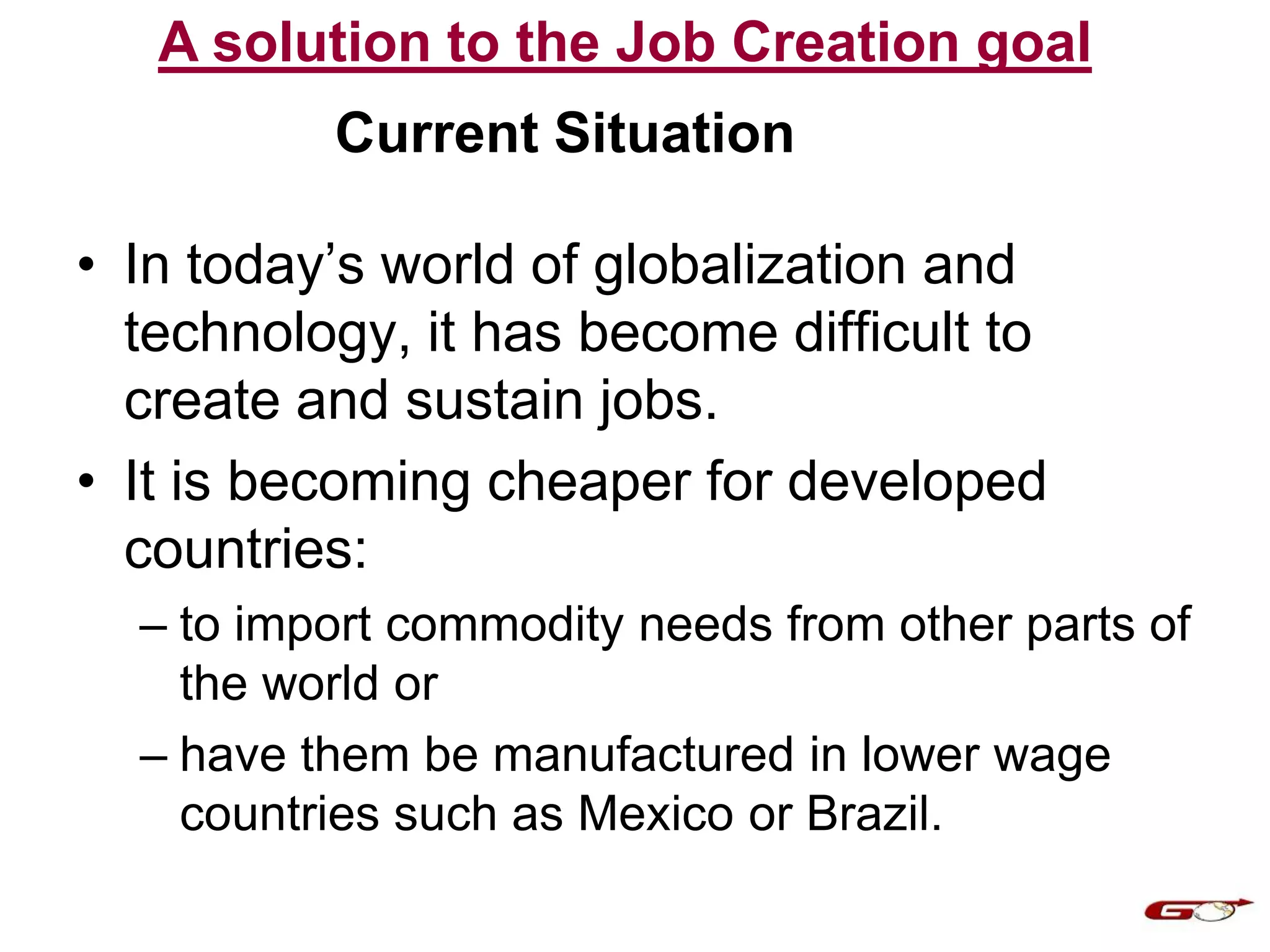Job creation | PPTX