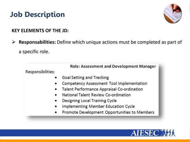 Job description | PPT