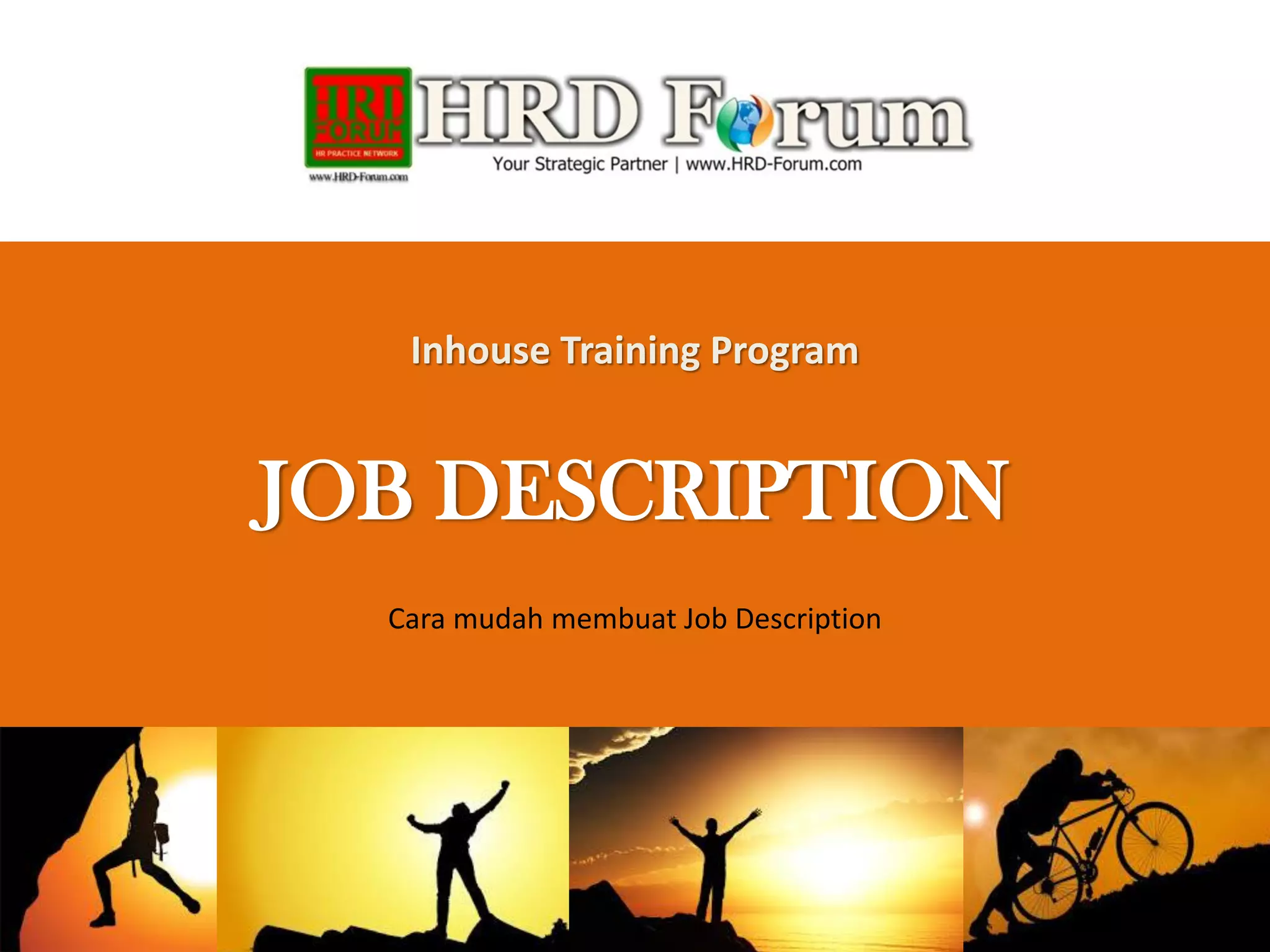 Cara Mudah Membuat Job Description | PDF
