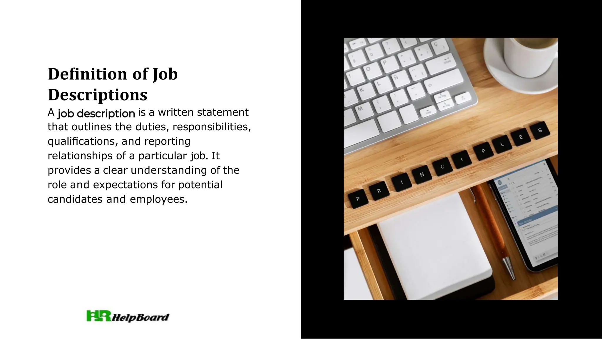 What is Job Description in HRM, Its Meaning and Definition | PPT