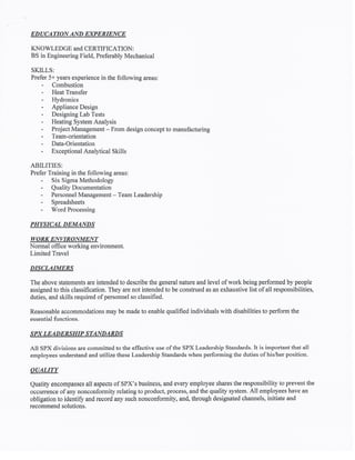 Product Development Engineer- Job description | PDF | Web Development ...
