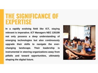 Job Description of ICT Managers NEC 135199 In Australia | PPT