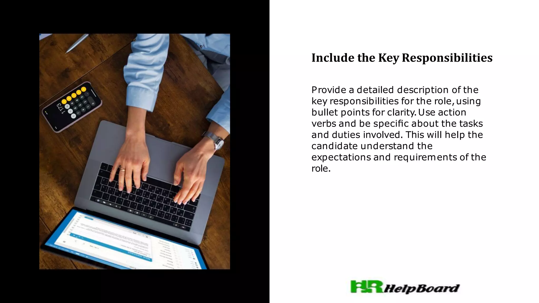 Job Description Meaning | PPT