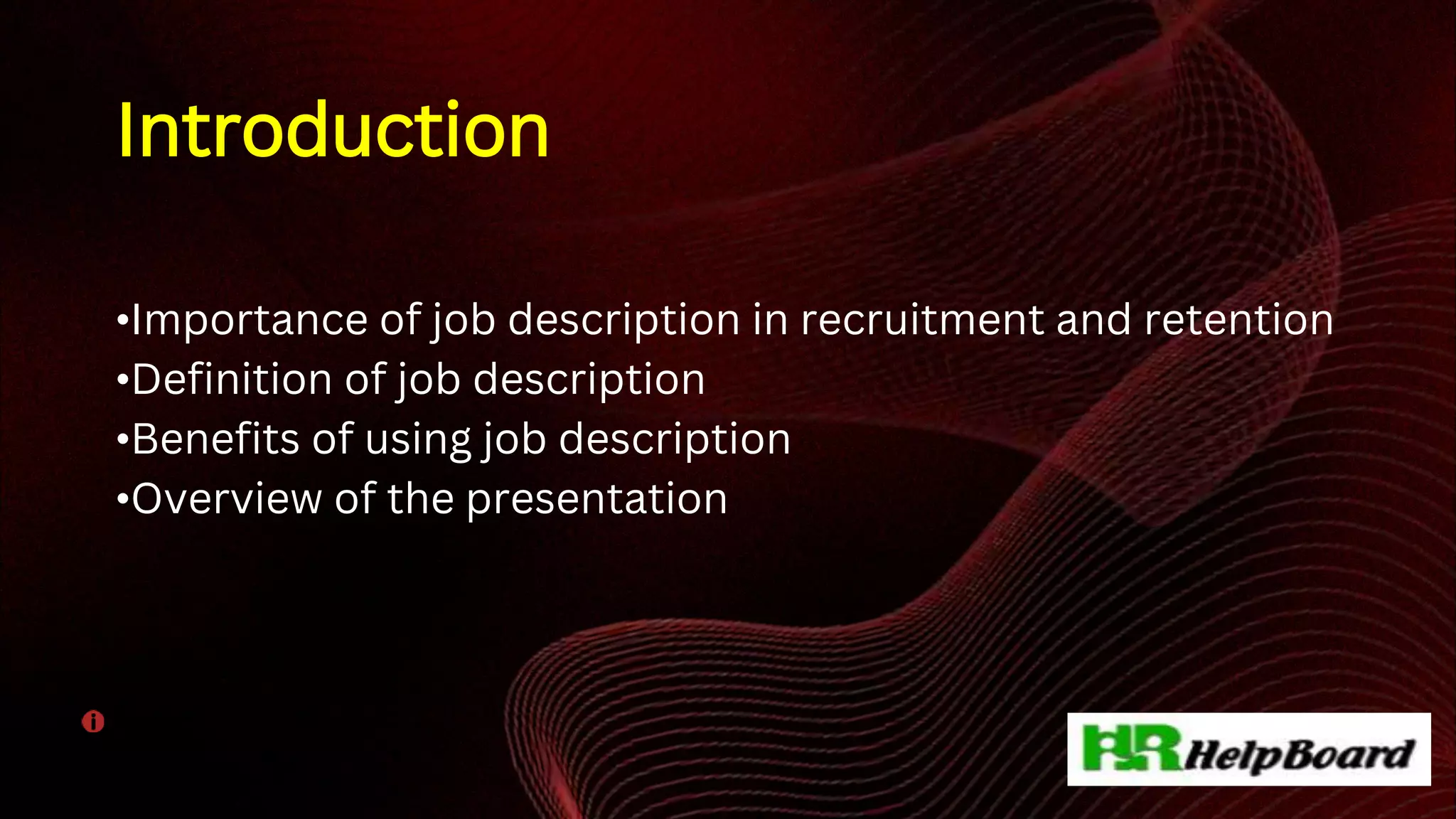 Job Description | PPT