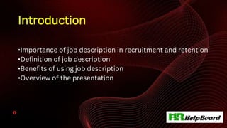 Job Description | PPT