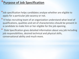 Job description sushodh | PPTX