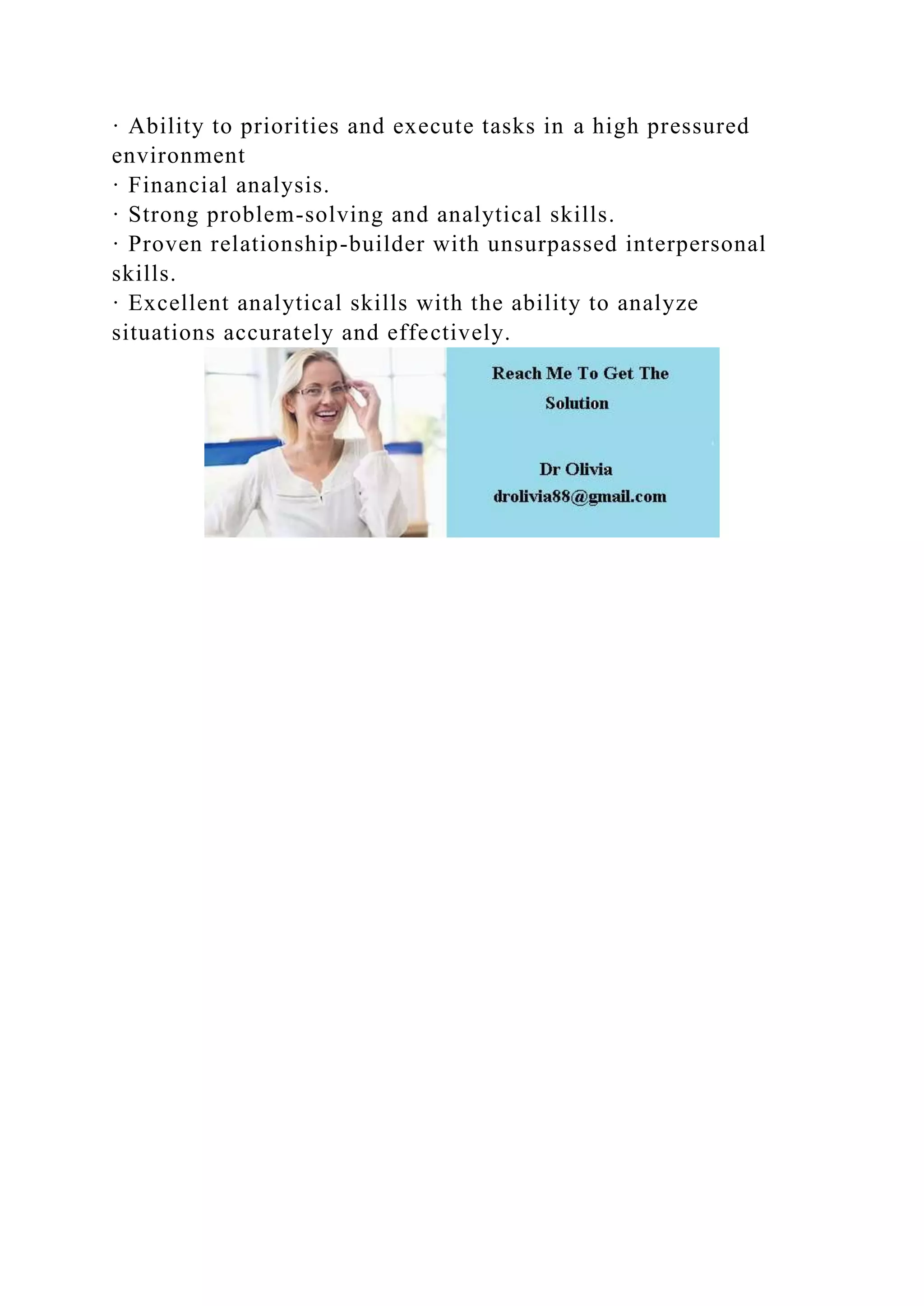 Job Description The ideal candidate will be fluent in Arabic and.docx