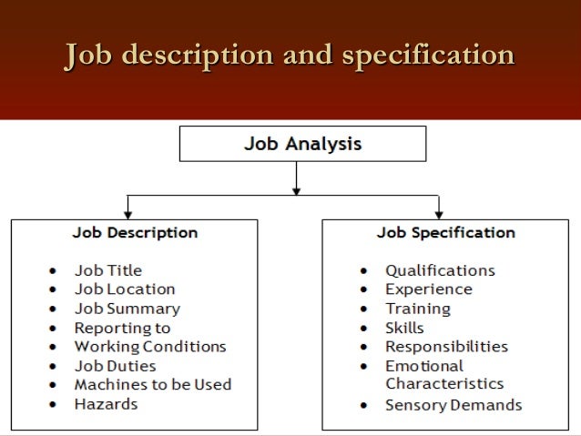 Job Description And Specification Importance And Practical Practices job-description-and-specification-importance-and-practical-practices