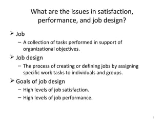 Job design | PPT