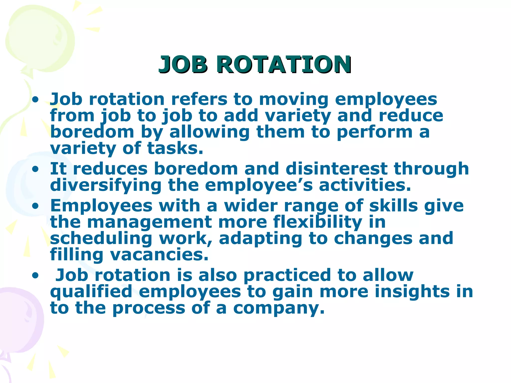 Job design | PPT