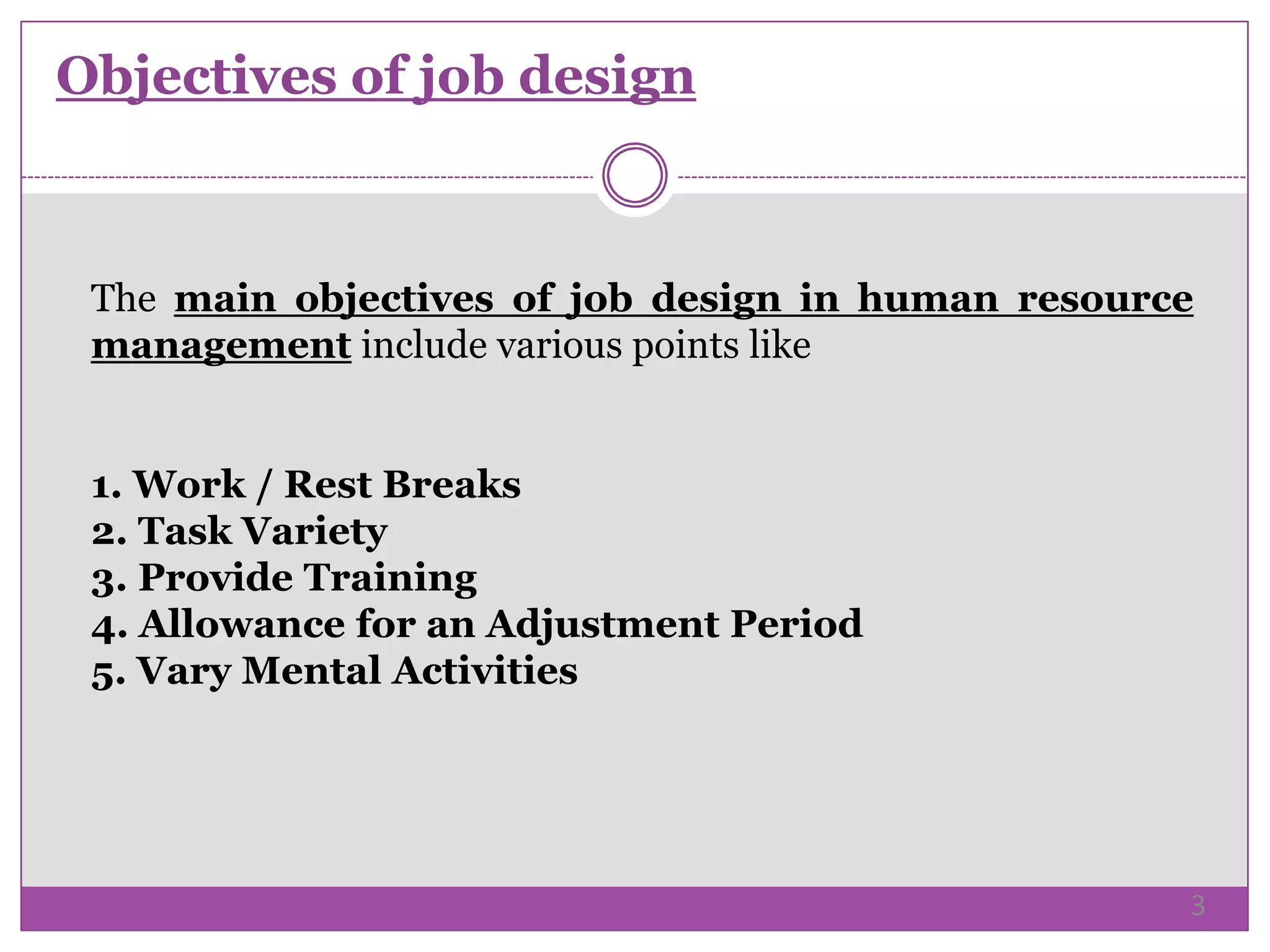 Job design | PPT