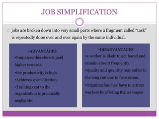 Job design | PPT