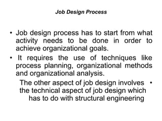 Job design | PPT