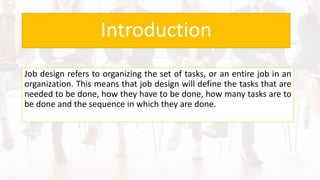 Job design | PPT