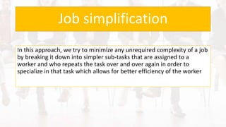 Job design | PPT