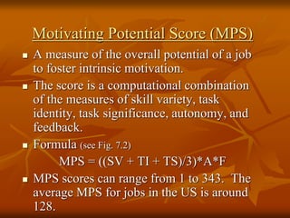 Human Resource Management Job design .ppt