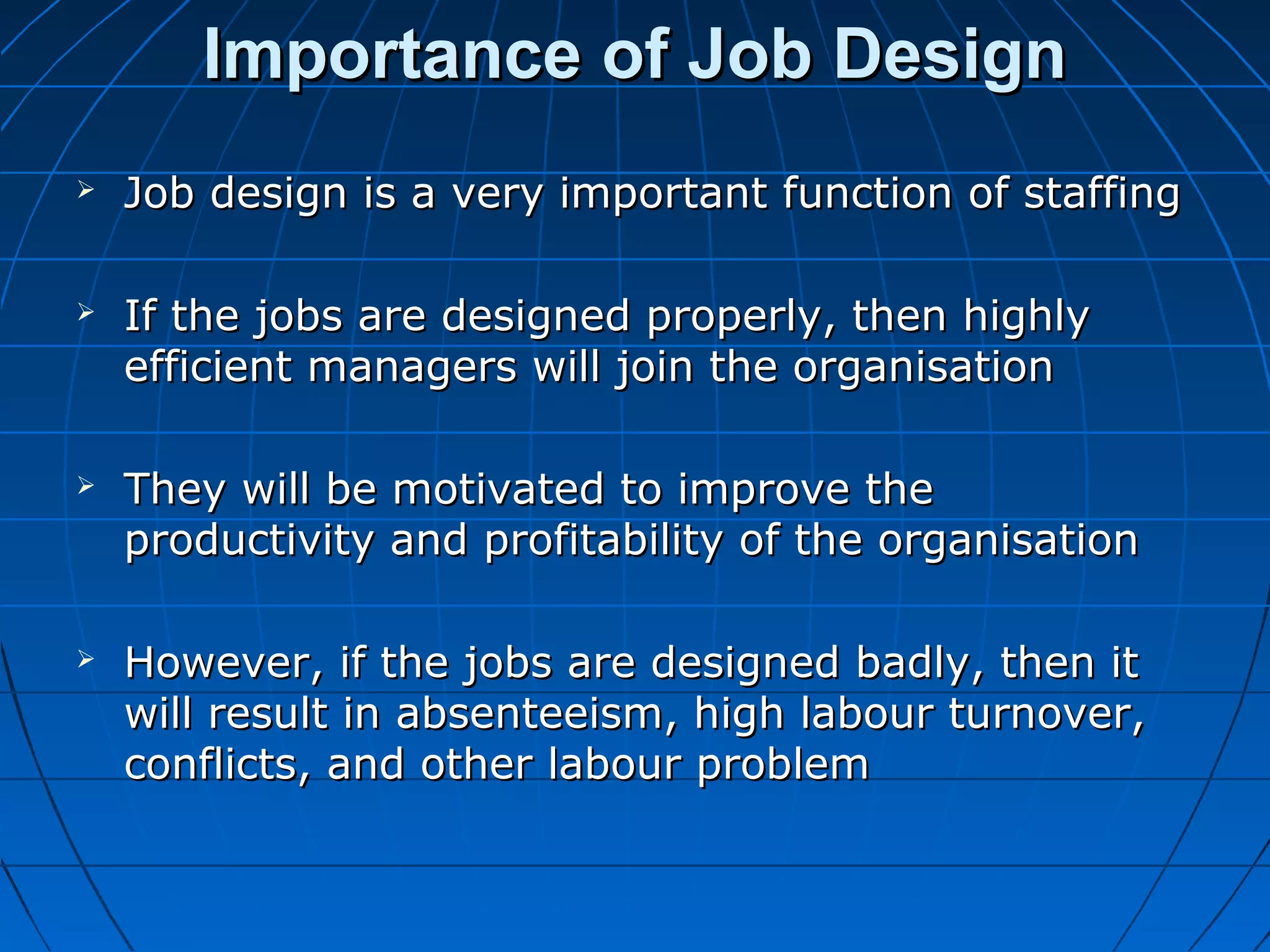 What is Job Design??? | PPT