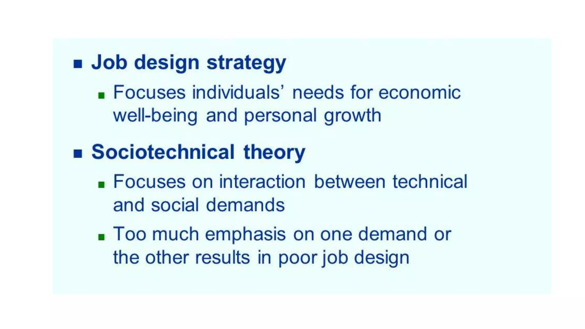 Job design and analysis | PPT