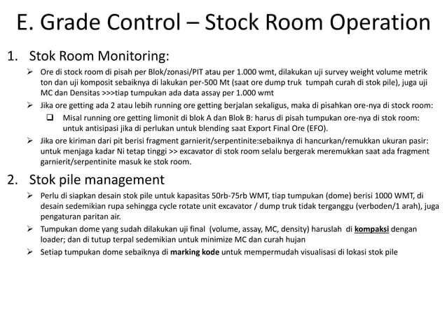 Job Desk - Grade Control Nikel.pptx