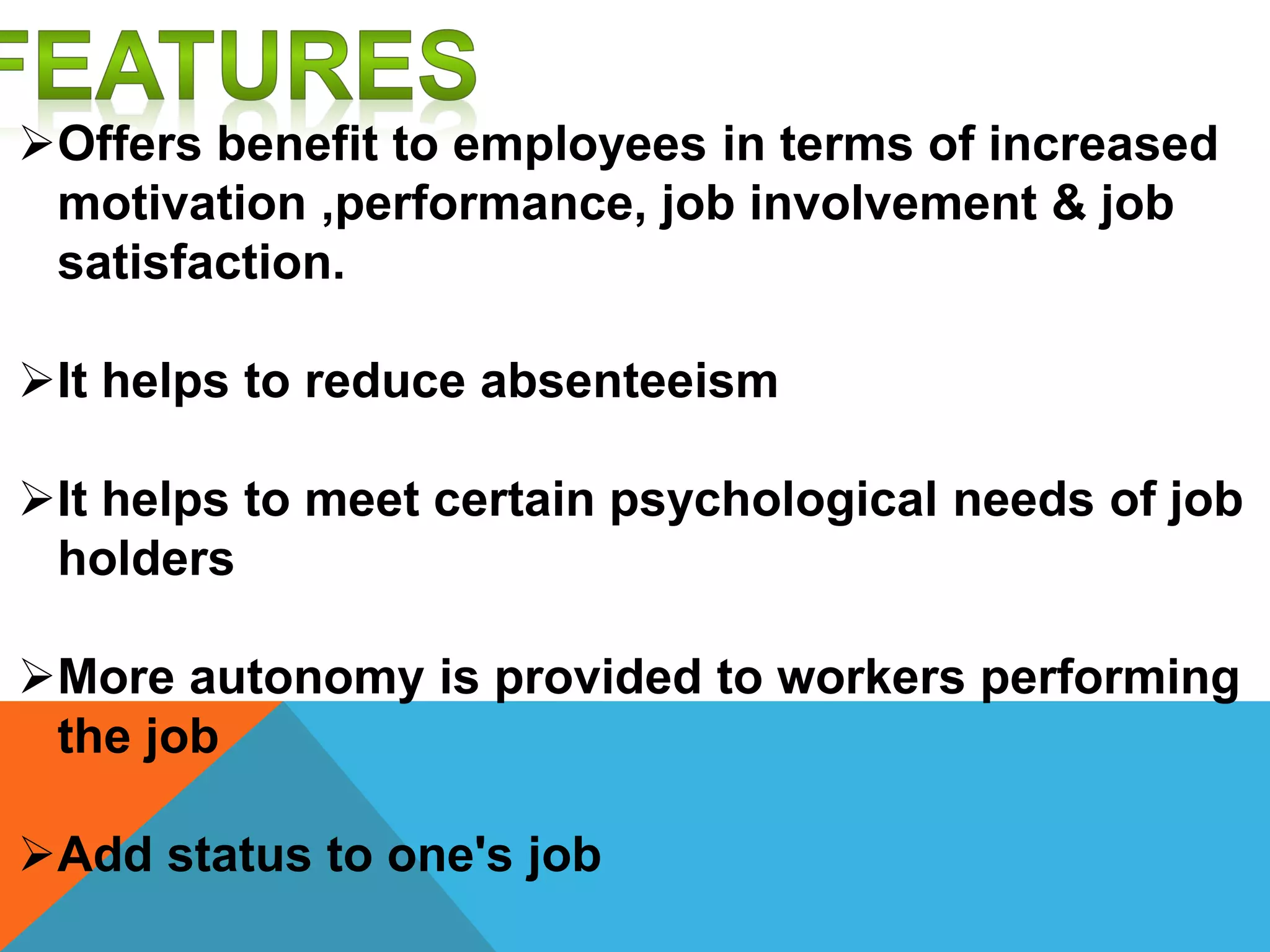 CAREER/JOB ENRICHMENT | PPTX