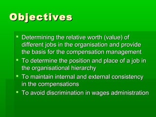 Job evaluation | PPT