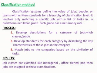 Job evaluation | PPT