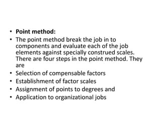 Job evaluation | PPTX