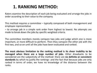 Job evaluation | PPTX