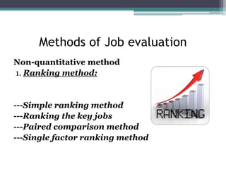 Job evaluation | PPTX