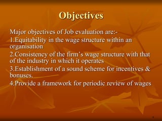 Job evaluation | PPT | Resume Writing and Advice | Job Search