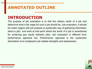JOB EVALUATIhhuuuiiiiiiiuuuhhi999oiiON.ppt