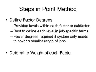 Job Evaluation.ppt, Routes to Internal Equity | PPT