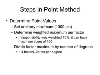 Job Evaluation.ppt, Routes to Internal Equity | PPT