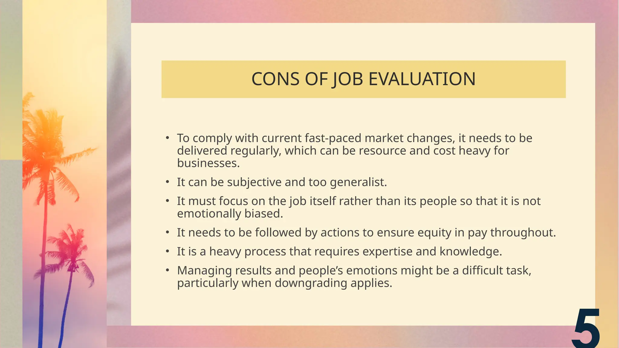 Job evaluation (meaning, Procedure, principles,) | PPTX