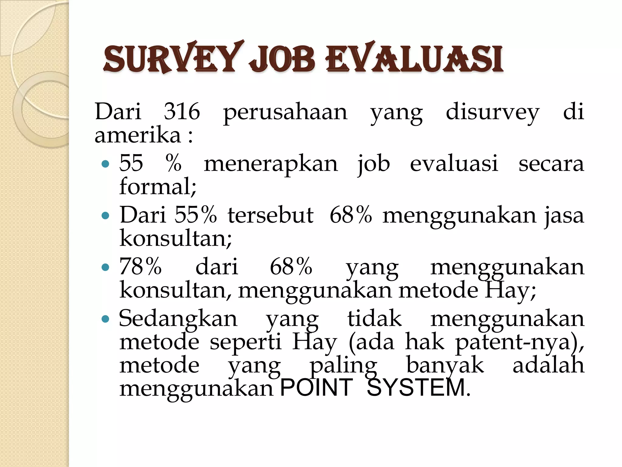Job Evaluation | PPS