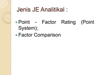 Job Evaluation | PPS