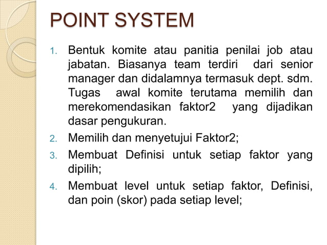 Job Evaluation | PPS