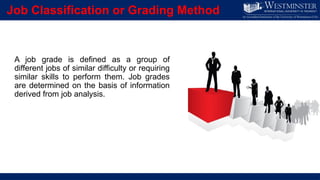 Application of Job Evaluation process to develop grading and salary ...