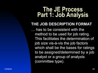 JOB EVALUATION AND SALARY STRUCTURE A PRIMER.ppt