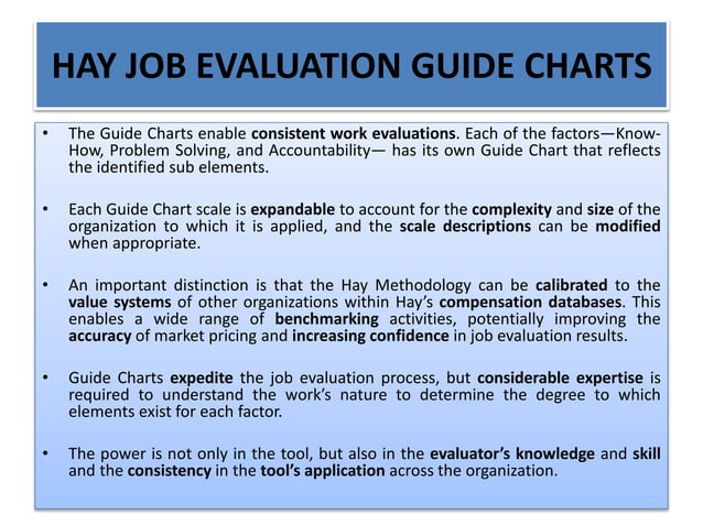 Job evaluation and grading – process and systems | PPTX