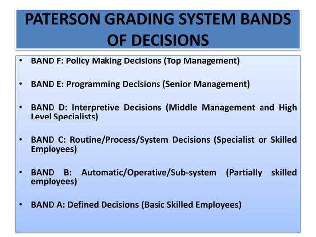 Job evaluation and grading – process and systems | PPTX